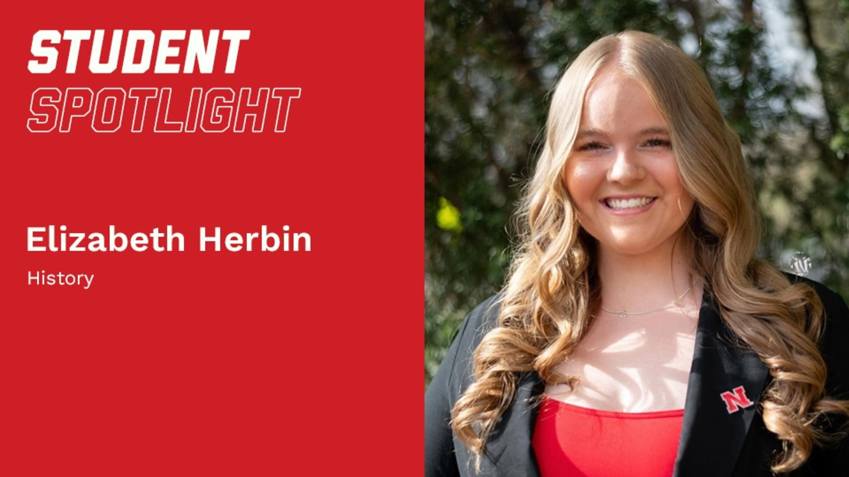 Student Spotlight: Elizabeth Herbin | National Security Studies | Nebraska